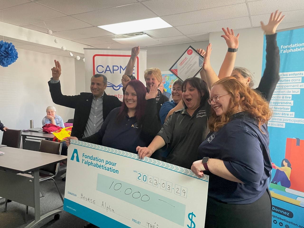La Fondation pour l’alphabétisation remet 15 000 $ en bourses à des organismes en ...