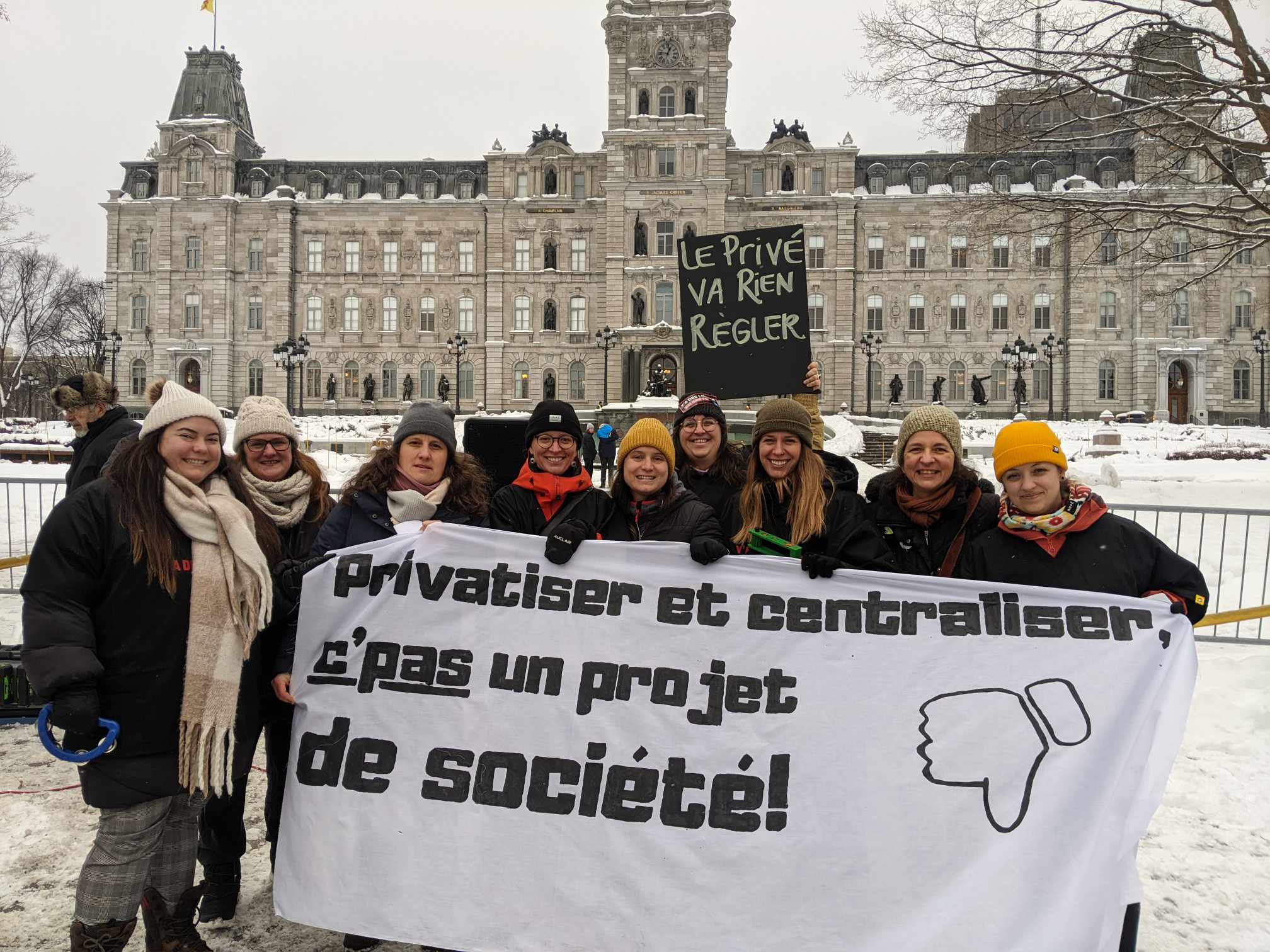 Le projet de loi 15 devant une opposition sociale en pleine ...